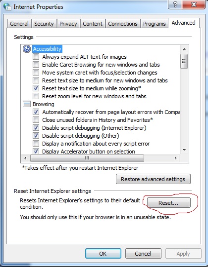 Microsoft Visual C++ Runtime Library PDF file through Internet Explorer 8 - Techyv.com